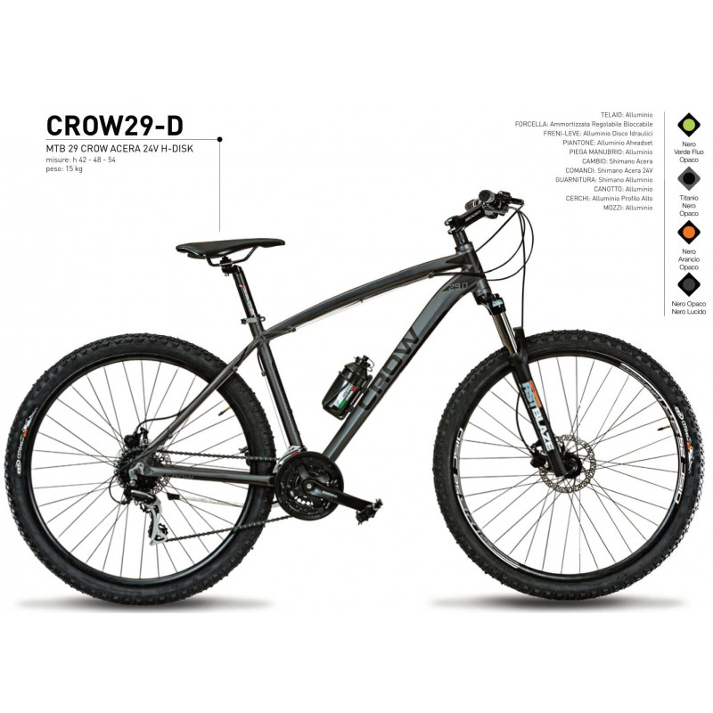 Bicicletta crow MTB