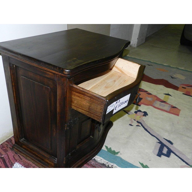 comodini tipici Coloniali tutti in legno massello